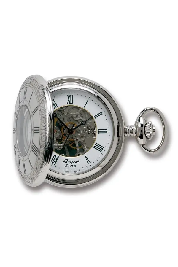 RAPPORT LONDON Mechanical Half Hunter Pocket Watch