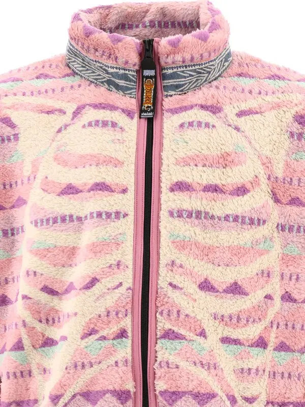 Kapital Ashland Fleece Jacket - Pink | Editorialist