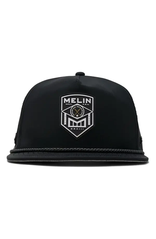 MELIN Coronado Shield Hydro Performance Cap - Black