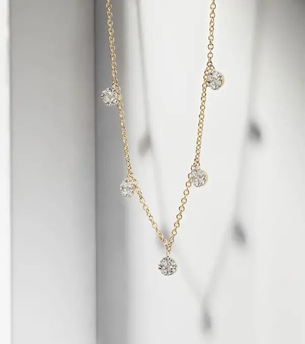 STONE AND STRAND 10kt Necklace With Diamonds