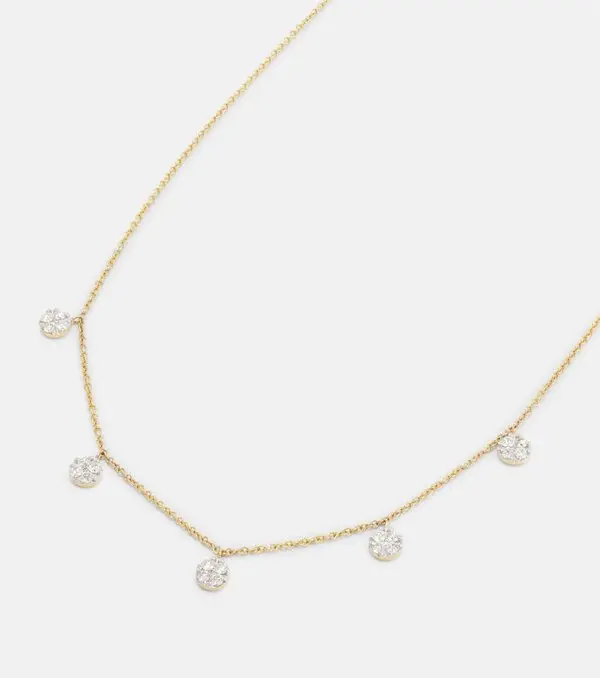 STONE AND STRAND 10kt Necklace With Diamonds