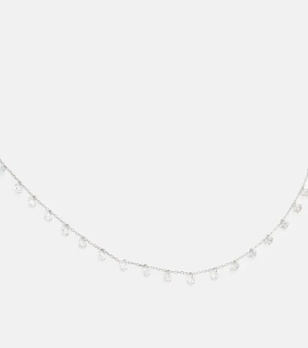 PERSEE Persée Danaé 18kt Gold Diamond Necklace - White