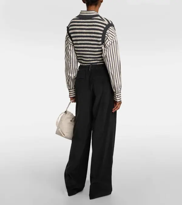 Brunello Cucinelli Corduroy Wide-leg Pants