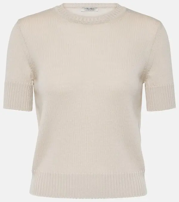 Max Mara Berge Wool Sweater - Beige