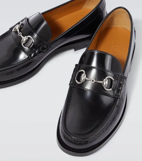 Gucci Horsebit Leather Loafers