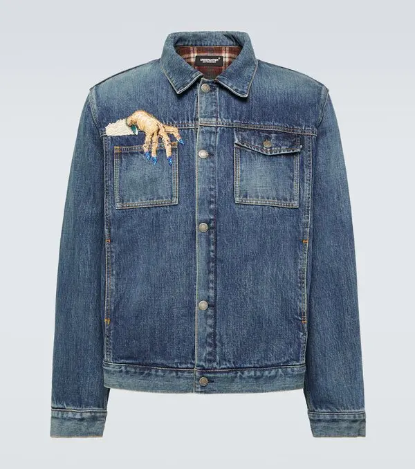 UNDERCOVERISM Beaded Denim Jacket