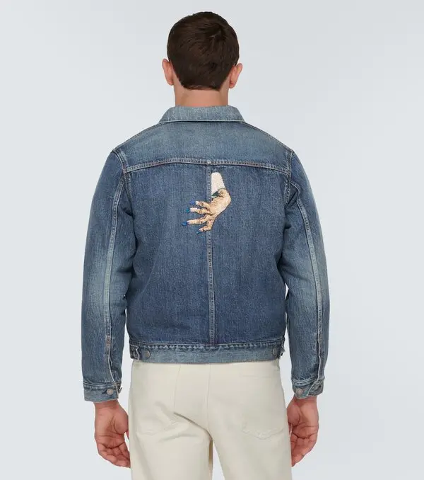 UNDERCOVERISM Beaded Denim Jacket