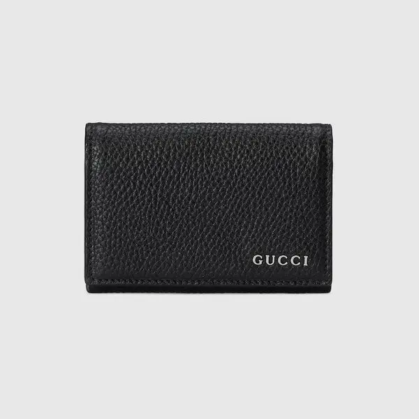 Gucci Card Case Wallet - Black