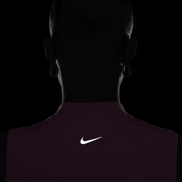 Nike One Fitted Dri-fit Mock-neck Cropped Tank Top