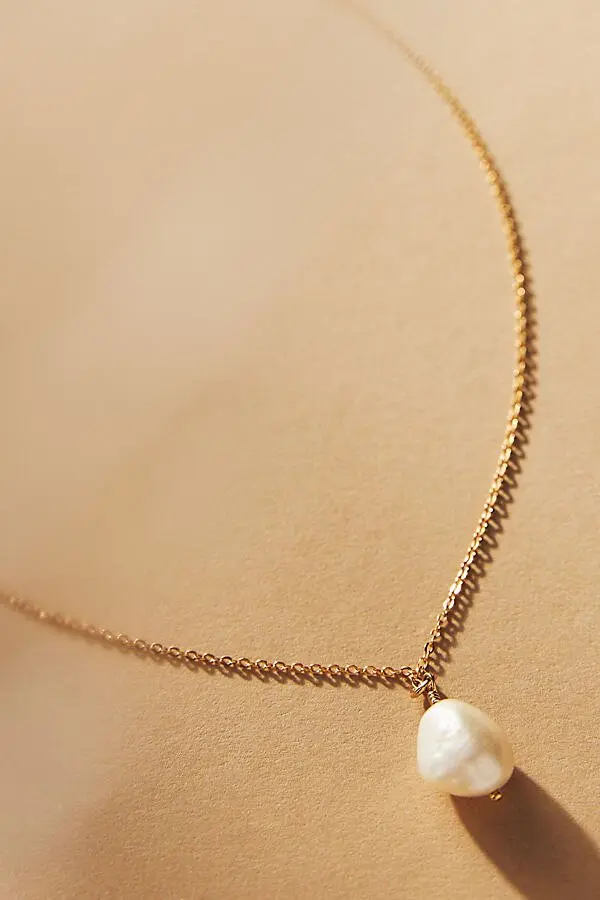 SET & STONES Adelle Pearl Pendant Necklace