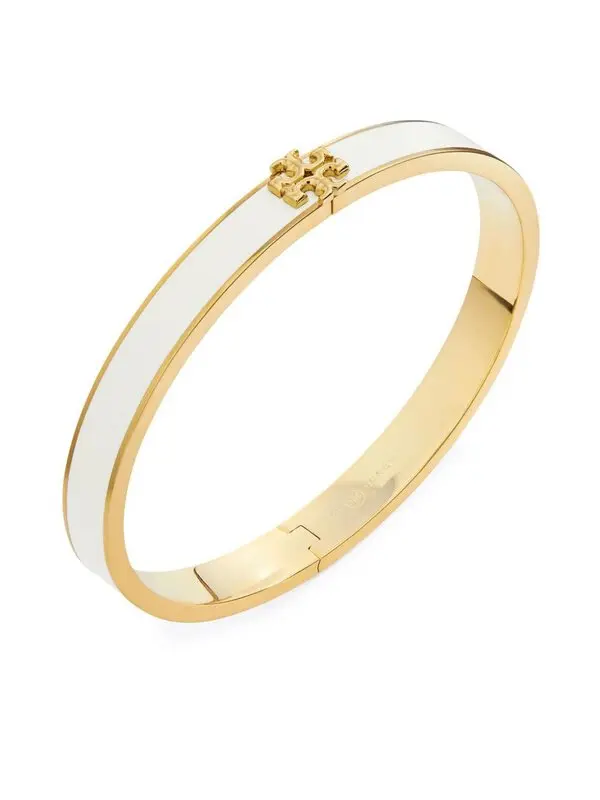 Tory Burch Tone Kira Enamelled Bangle Bracelet