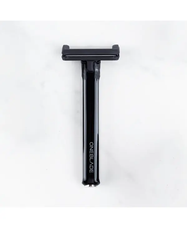Oneblade One Blade Core Premium Single-edge Safety Razor With Pivoting Head - Black