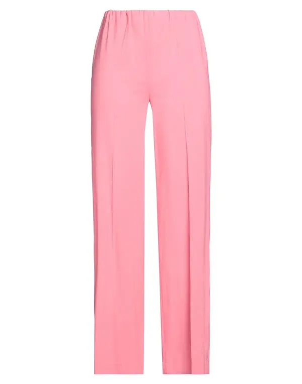JUCCA Wide-leg Crepe Pants - Pink