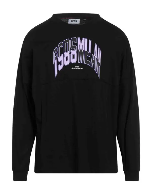 Gcds T-shirt Size Cotton - Black