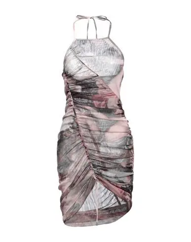 Balmain Mini Bodycon Dress - Pink