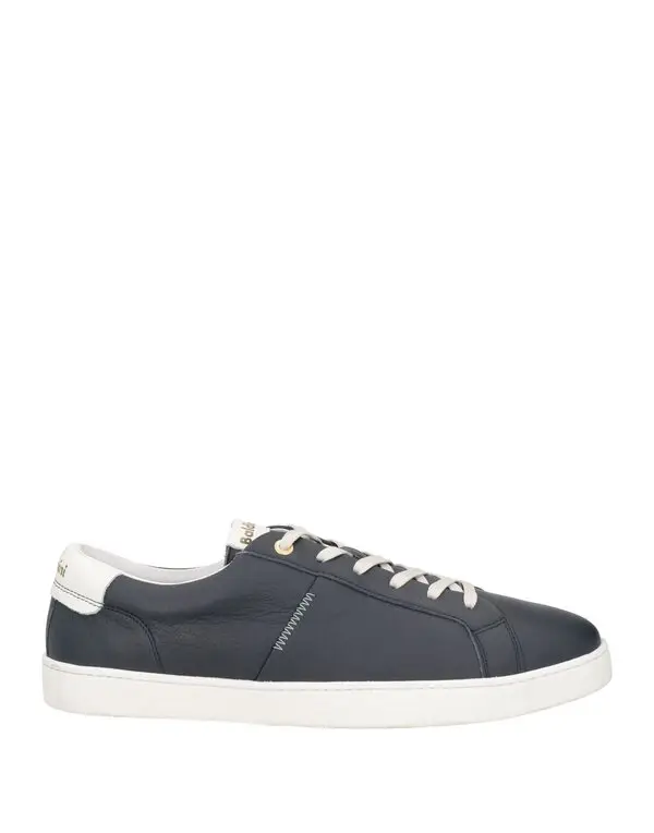 BALDININI Midnight Leather Low-top Sneakers - Blue