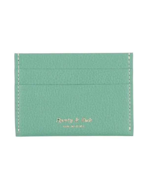Sporty & Rich Cardholder Leather - Green