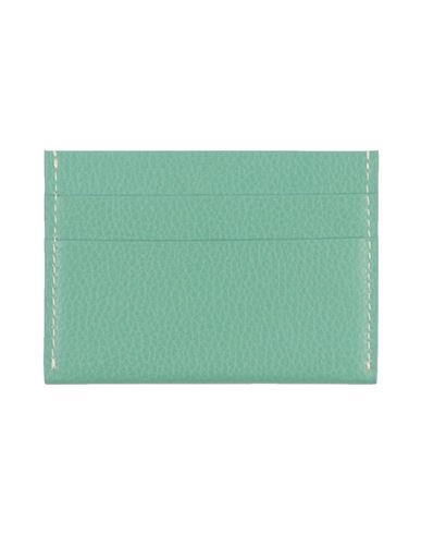 SPORTY & RICH Cardholder Leather - Light Green