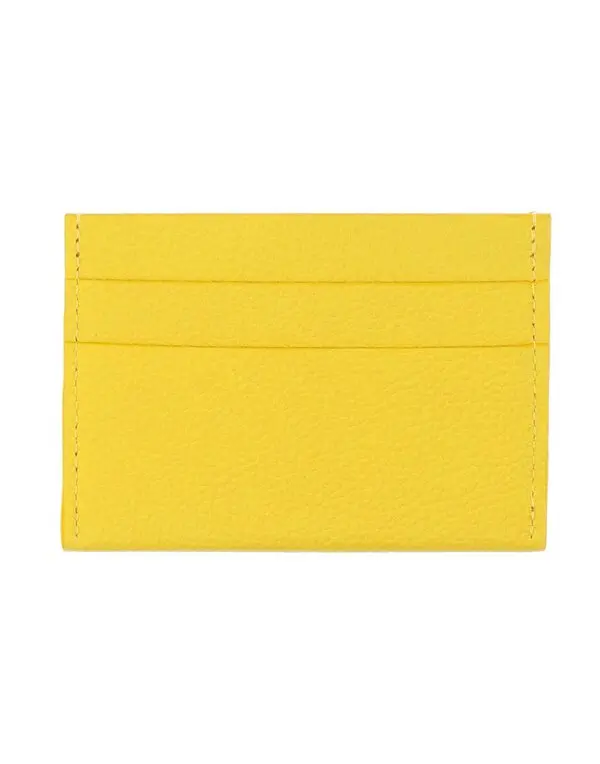 Sporty & Rich Cardholder Leather - Yellow