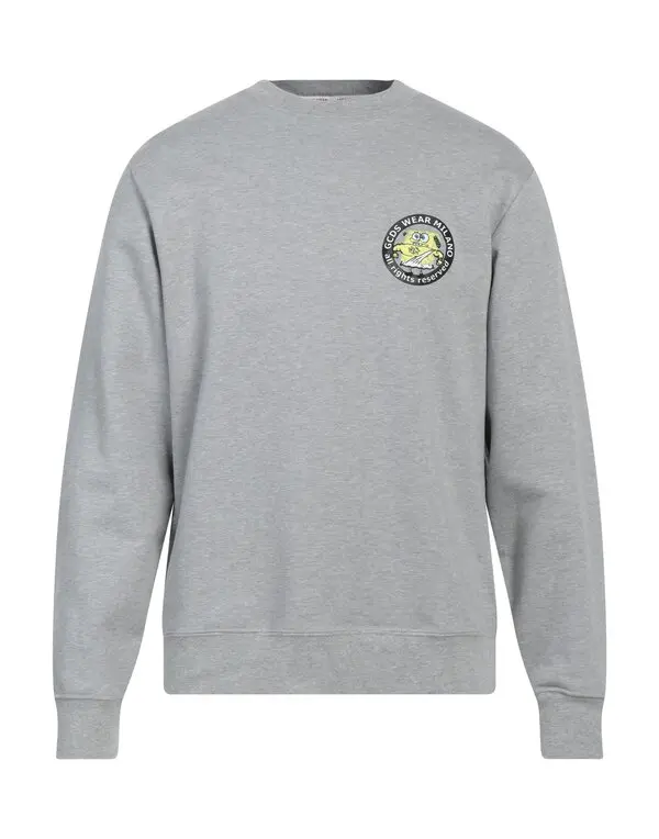 Gcds Cotton Sweatshirt - Light Grey