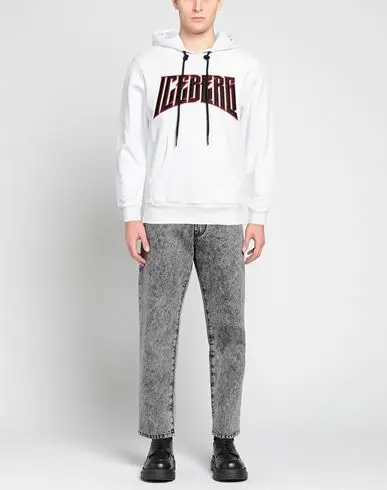 Iceberg French Terry Hoodie - White