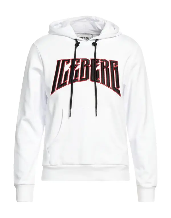 Iceberg French Terry Hoodie - White