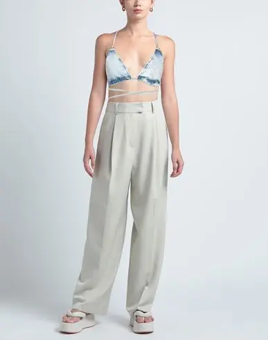 VICOLO Denim Crop Top