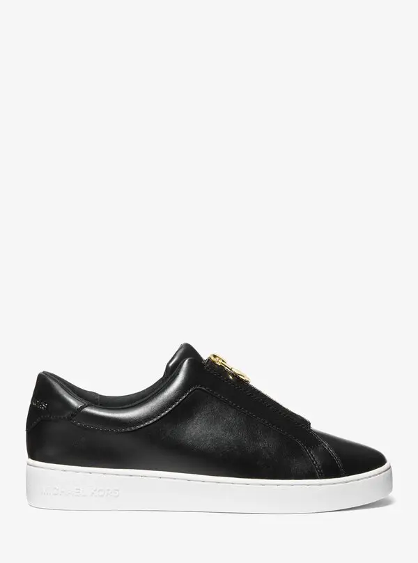 Michael Kors Keaton Zip-up Sneaker - Black