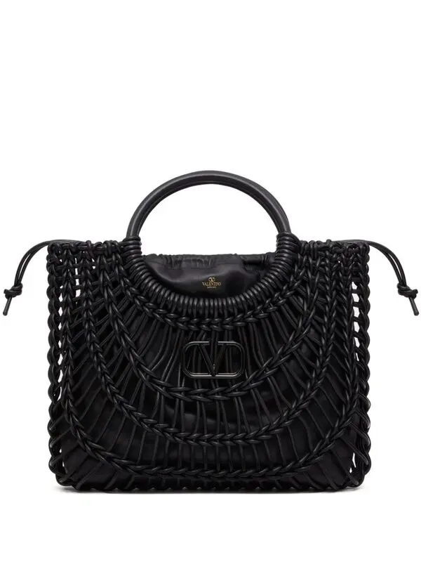 Valentino Garavani Allknots Woven Tote Bag
