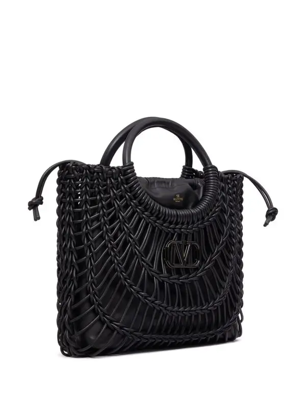 Valentino Garavani Allknots Woven Tote Bag