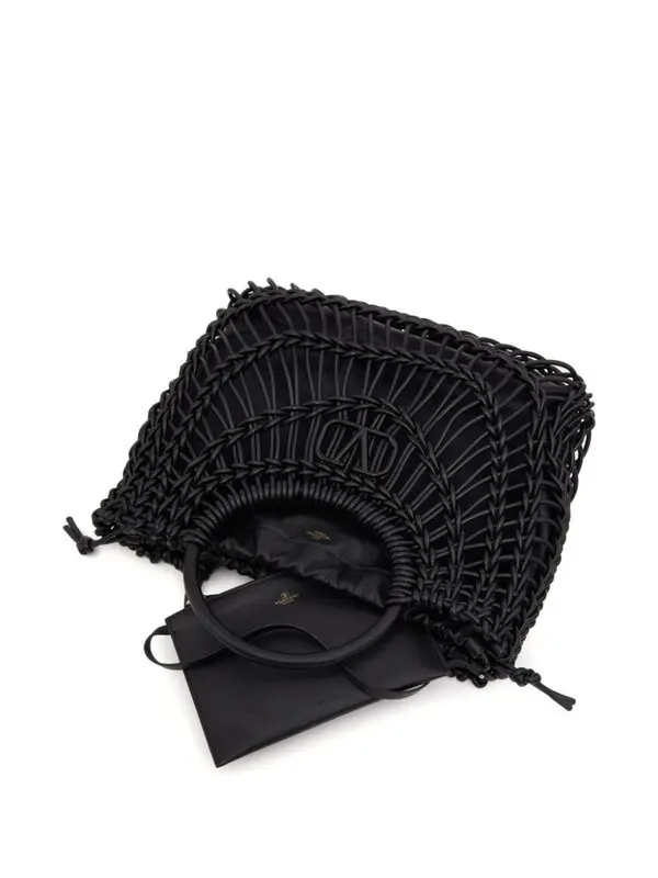 Valentino Garavani Allknots Woven Tote Bag