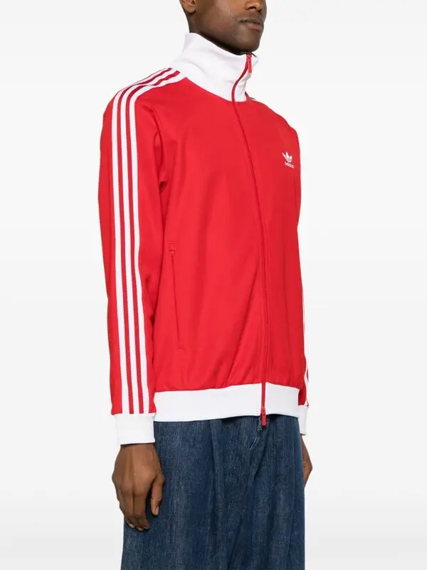 Adidas Beckenbauer Adicolor Zip-up Sweatshirt - Red