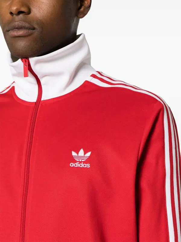 Adidas Beckenbauer Adicolor Zip-up Sweatshirt - Red