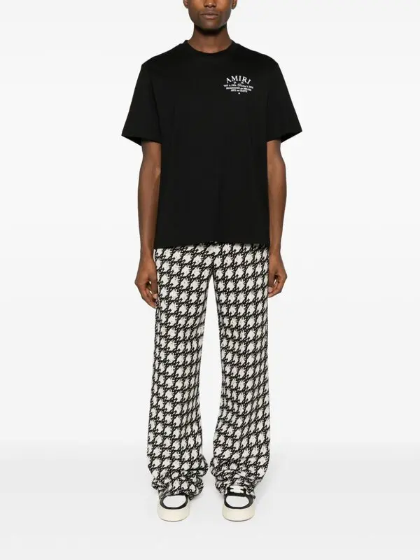 Amiri Arts District Logo-print Cotton T-shirt - Black