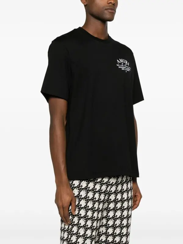 Amiri Arts District Logo-print Cotton T-shirt - Black