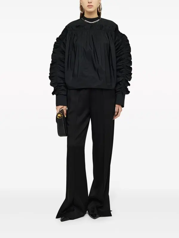 JIL SANDER Ruffle-detailing Sweatshirt