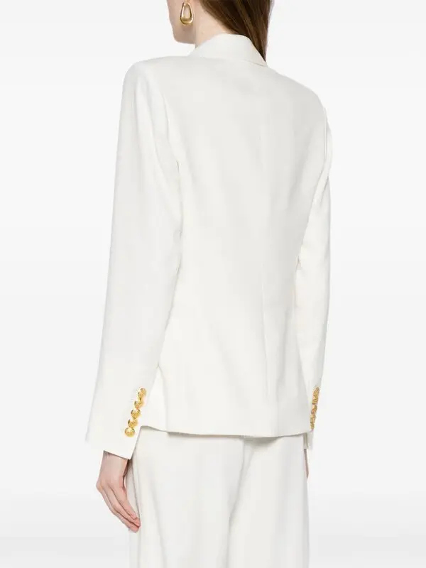 Veronica Beard Miller Double-breasted Blazer - White