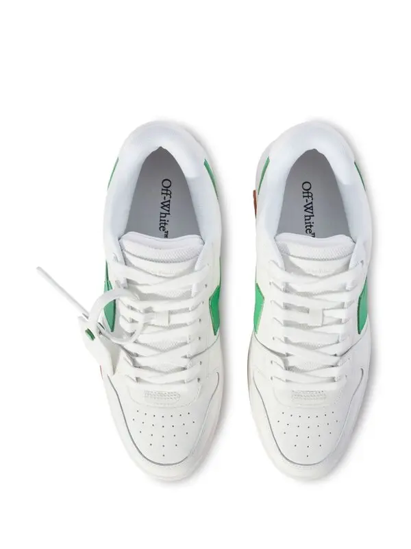 Off-White Out Of Office" Leather Sneakers - White