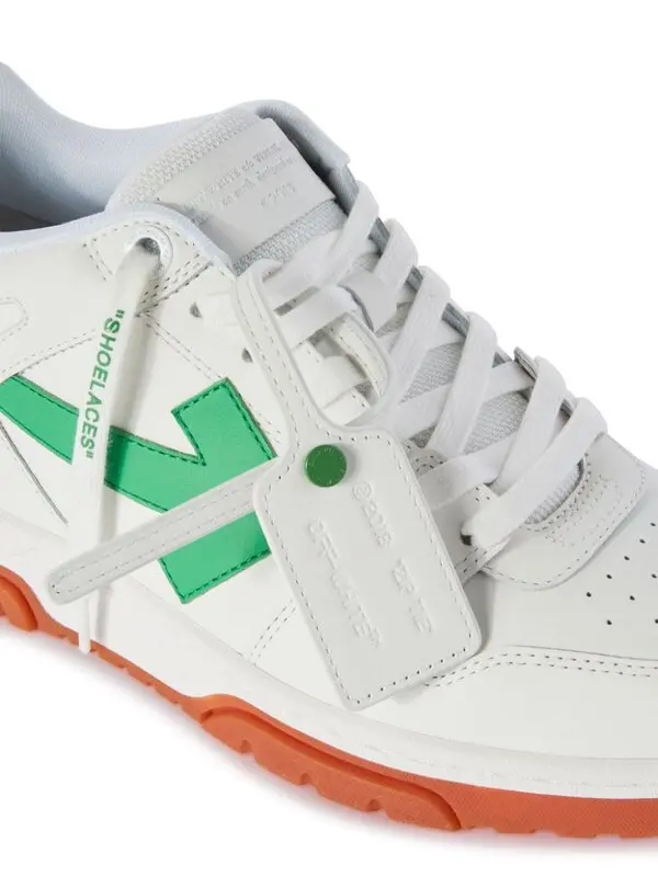 Off-White Out Of Office" Leather Sneakers - White