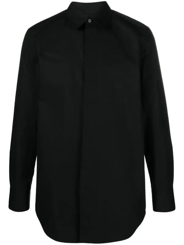 JIL SANDER Long-sleeve Shirt - Black