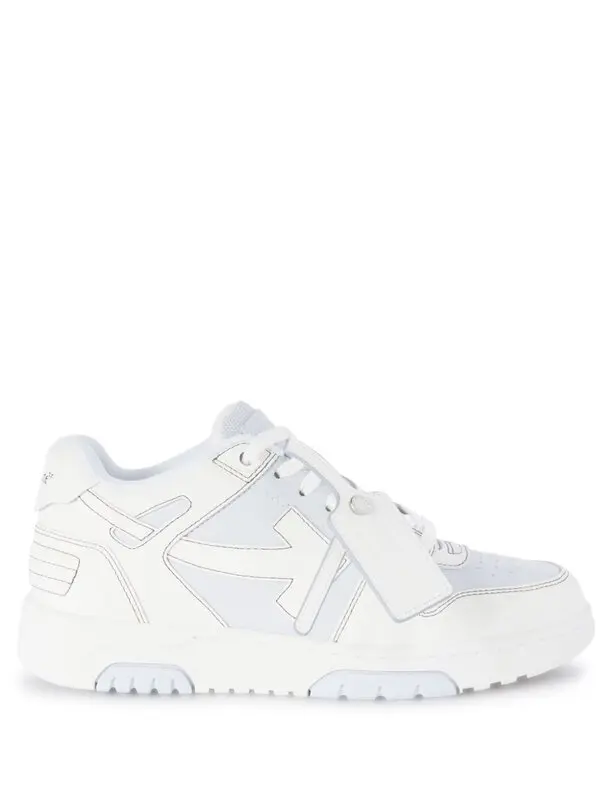 Off-White Out Of Office Leather Sneakers - Neutrals