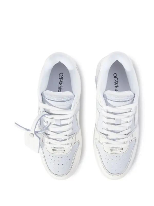 Off-White Out Of Office Leather Sneakers - Neutrals