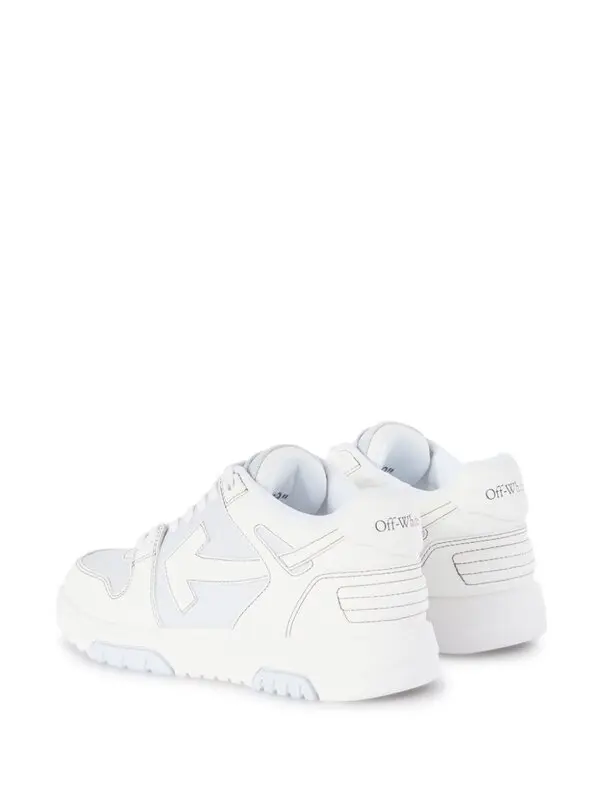 Off-White Out Of Office Leather Sneakers - Neutrals