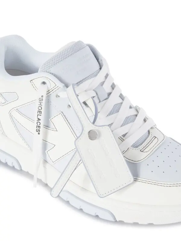 Off-White Out Of Office Leather Sneakers - Neutrals