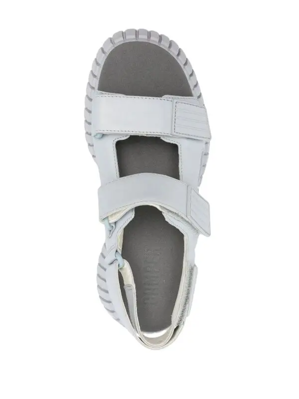 Camper Bcn Platform Sandals - Blue