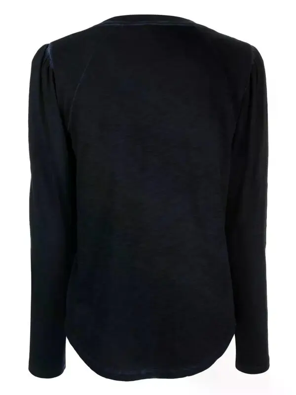Veronica Beard Mason Cotton Baseball Top