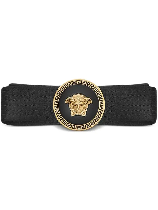 Versace Medusa Plaque Hair Pin - Black
