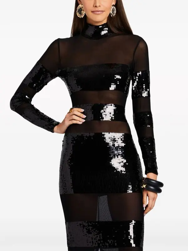 melina sequin bodycon dress Black Bodycon Dress One Shoulder Maxi