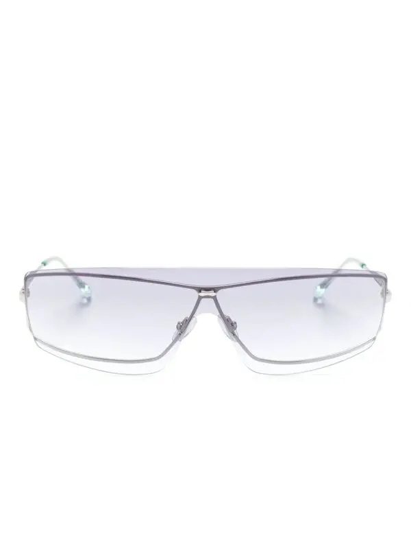 New Isabel Marant Blue Silver Rimless Sunglasses -Flaw Isabel Marant Rimless Sunglasses – 100% UV Protection & Free  main image 4