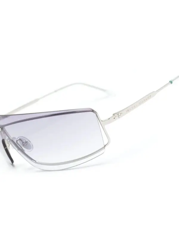 Isabel Marant Shield Sunglasses In Silver - 30% Off  display picture 3